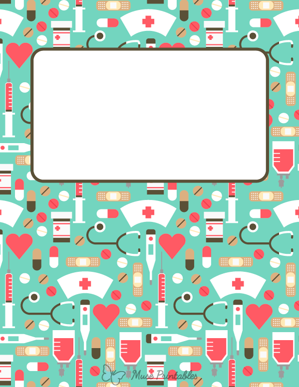 Printable Nursing Binder Cover