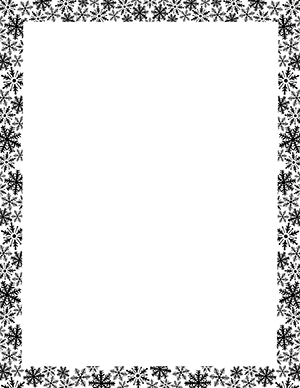 Free Printable Christmas Page Borders