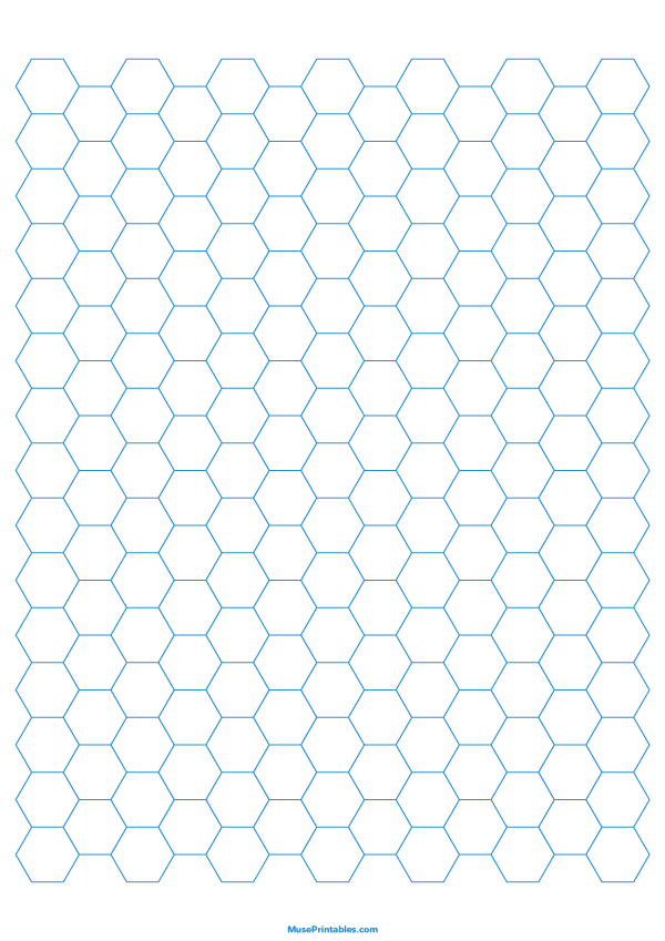 Printable Hexagon Graph Paper
