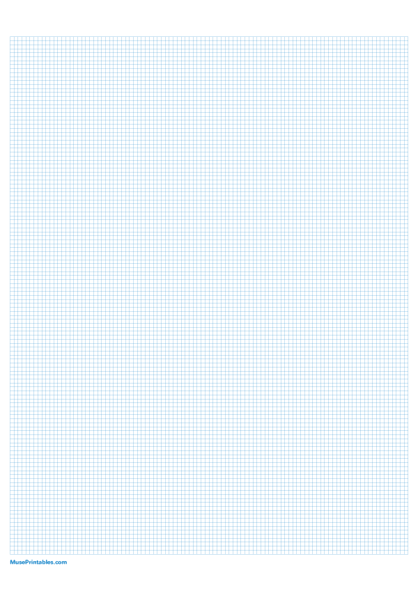Printable 2 Mm Blue Graph Paper For A4 Paper